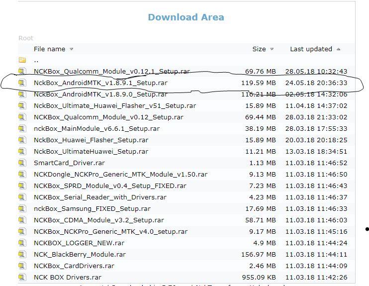 NCK Box / Pro Android MTK Module v1.8.9.1 Update Released - [02/06/2018 ...