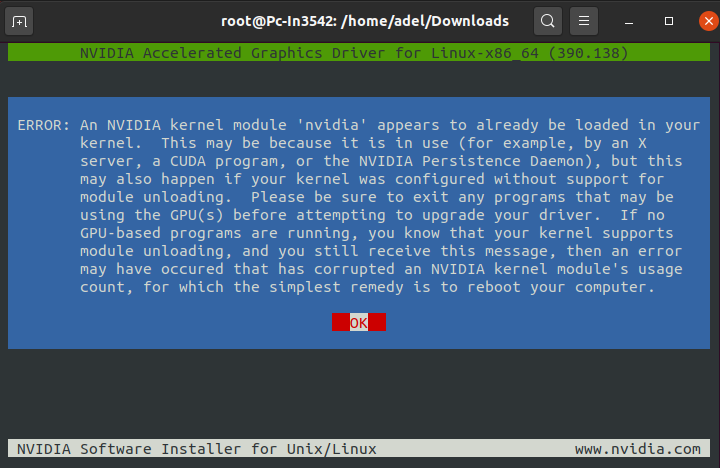 Problem with Nvidia GeForce 820m driver Ubuntu 20.04 - Ask Ubuntu